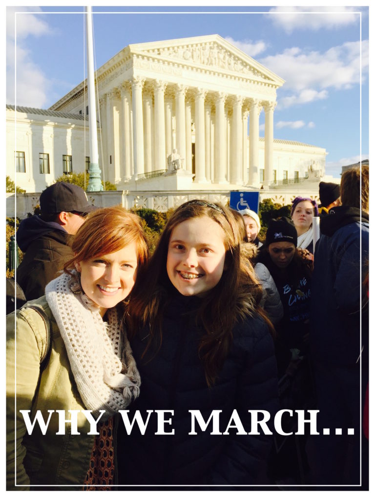 Why We March… – Modern Catholic Mom